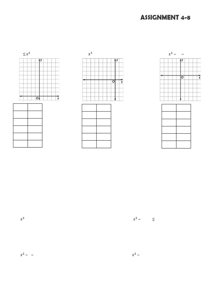 Graphing and Solving Quadratic Inequalities | PDF