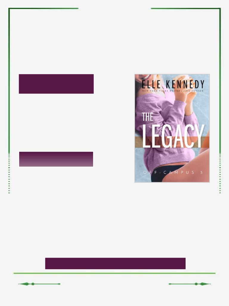 The Legacy Elle Kennedy ebook easy open digital file | PDF | Military ...