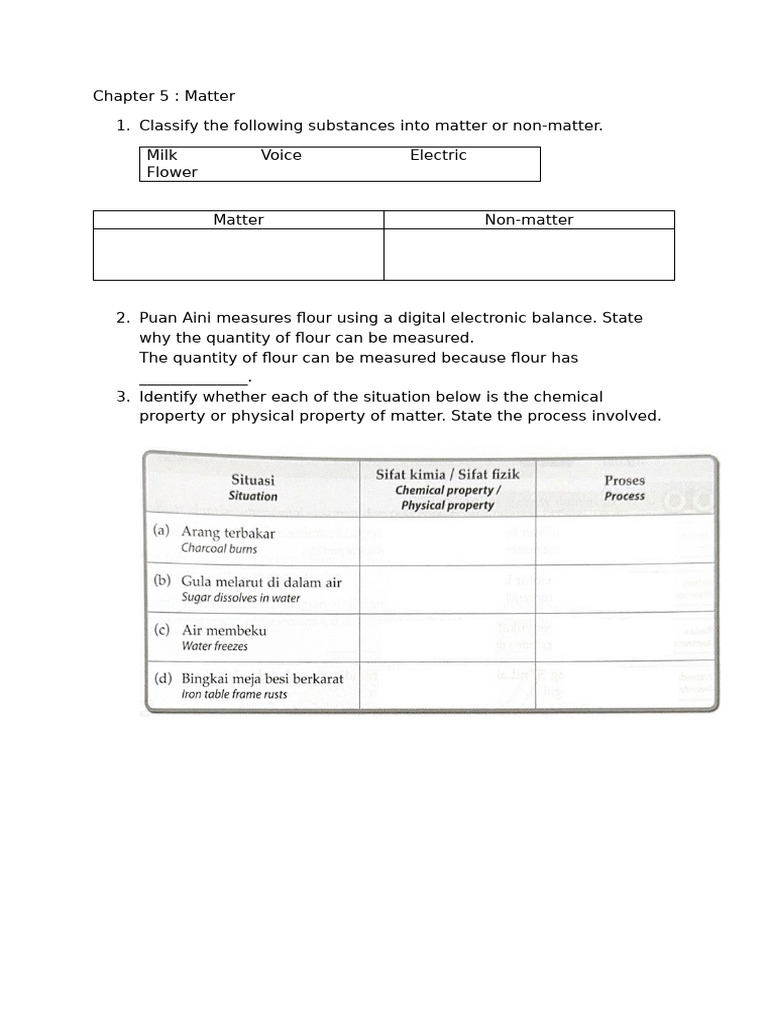 Understanding Matter: Properties & Classification | PDF