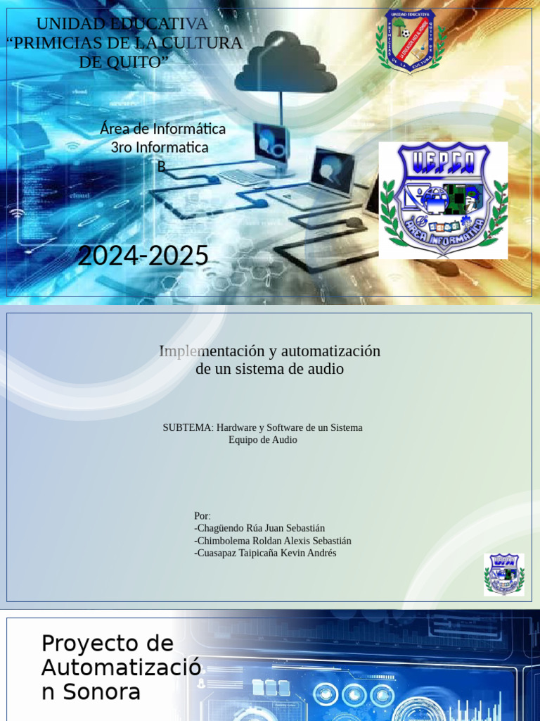 Presentacion Proyecto de Grado-1 | PDF