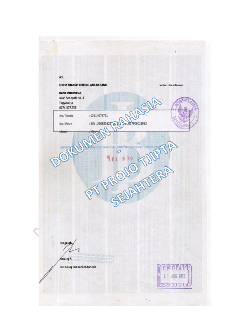 Data Koperasi RAHASIA | PDF