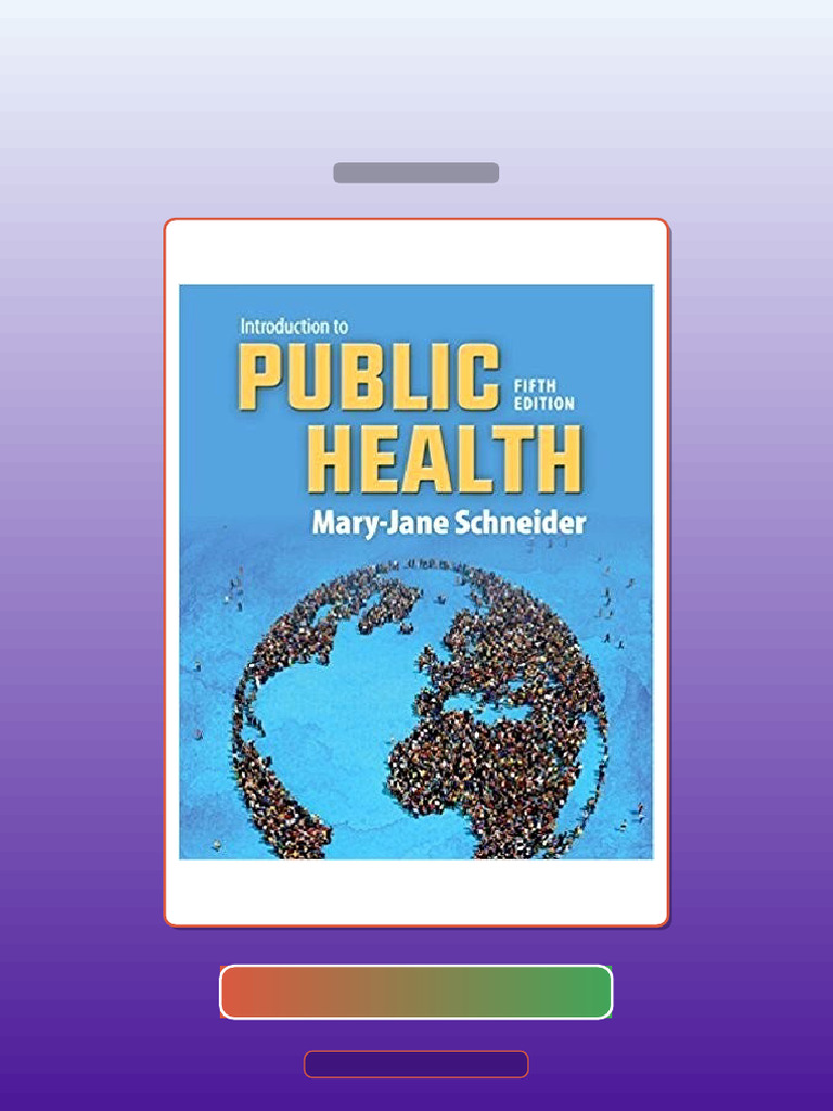 Test Bank for Introduction to Public Health 5th Edition | PDF | Science ...