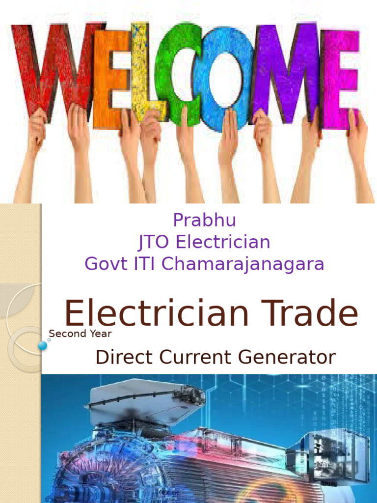 Overview of DC Generators and Applications | PDF