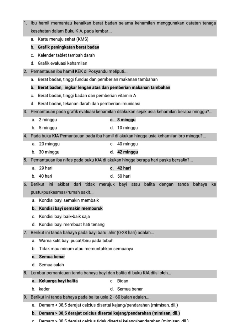 REKAPAN_SOAL_25_KOMPETENSI_KADER[1] | PDF