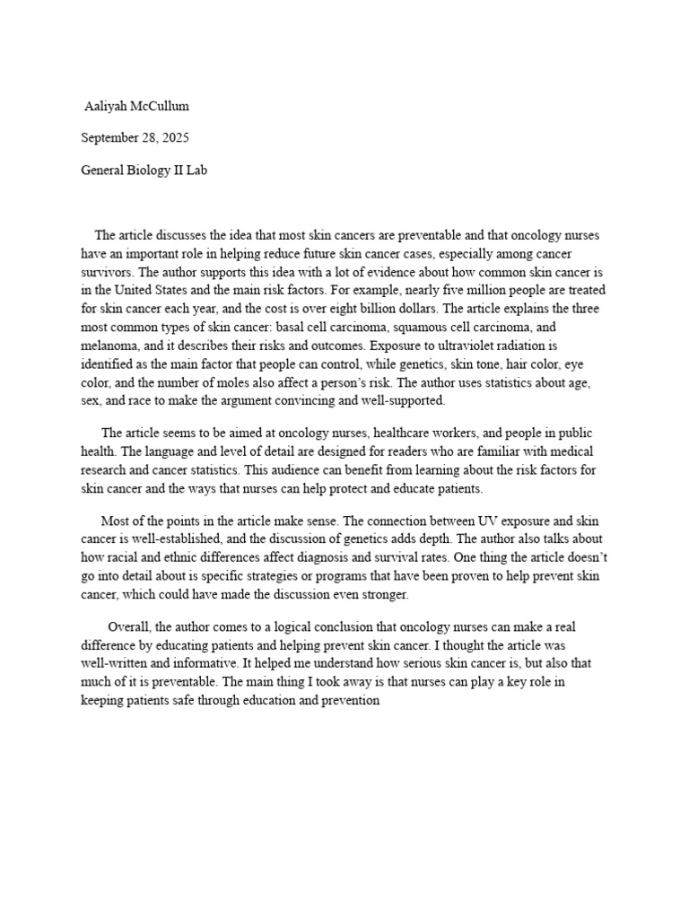 Aaliyah M Bio | PDF