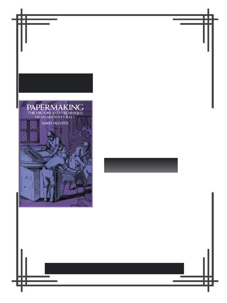 Papermaking Dard Hunter ebook polished digital version | PDF | Zoology