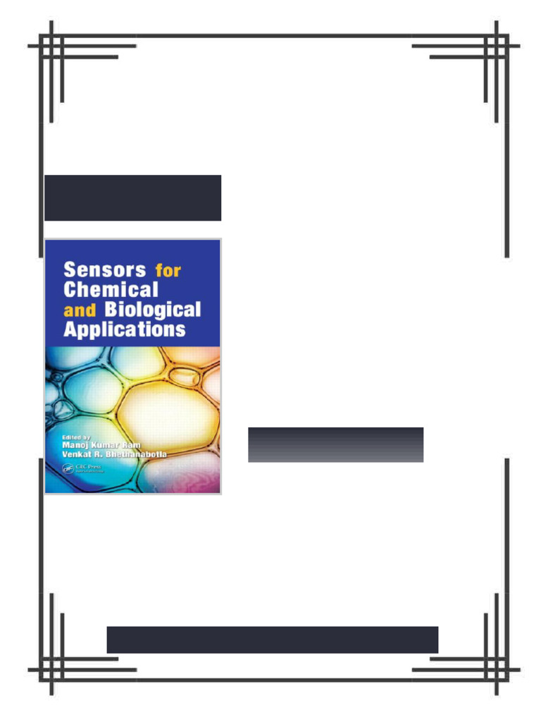 Sensors for Chemical and Biological Applications 1st Edition Manoj ...