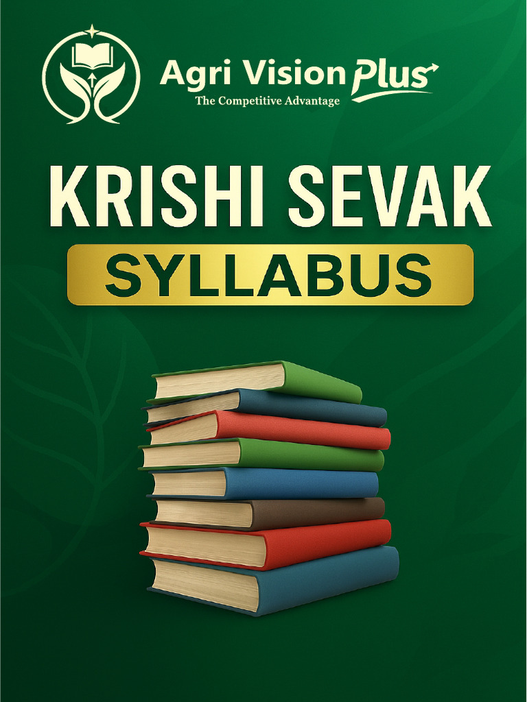 Krishi Sevak Syllabus & Exam Pattern | PDF