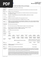 Maya Black Credit Card Fees Overview | PDF | Credit Card | Cash