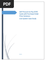Three-Way Match Process in SAP S/4HANA | PDF | Receipt | Invoice