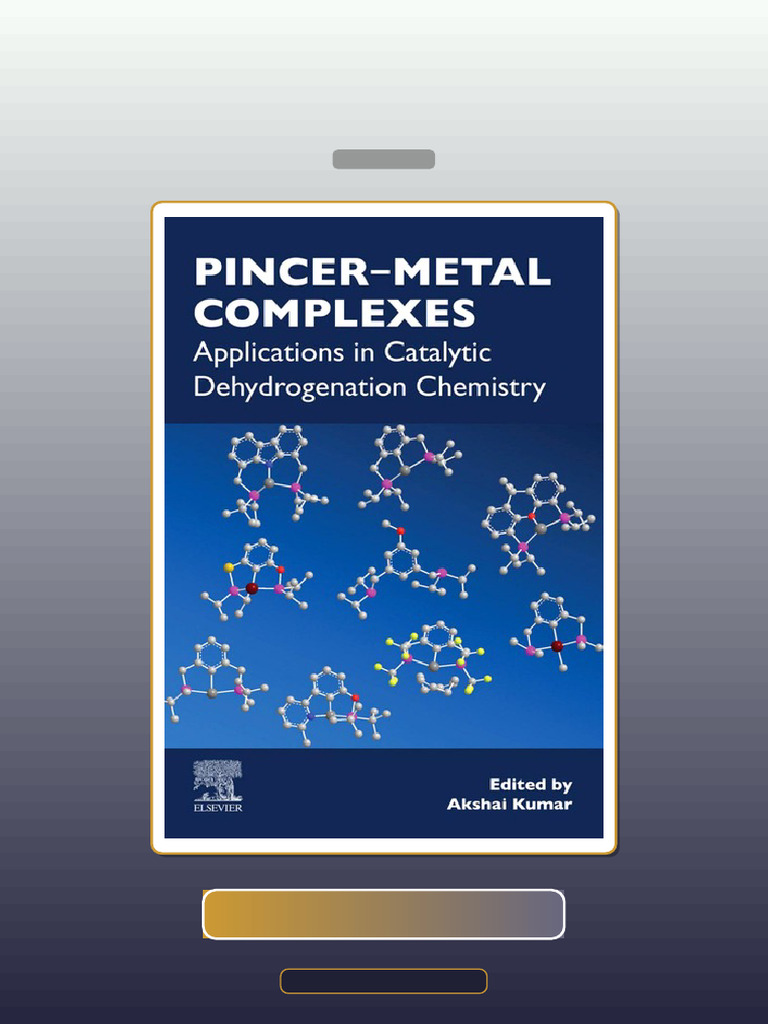 Test Bank for PincerMetal Complexes Applications in Catalytic ...