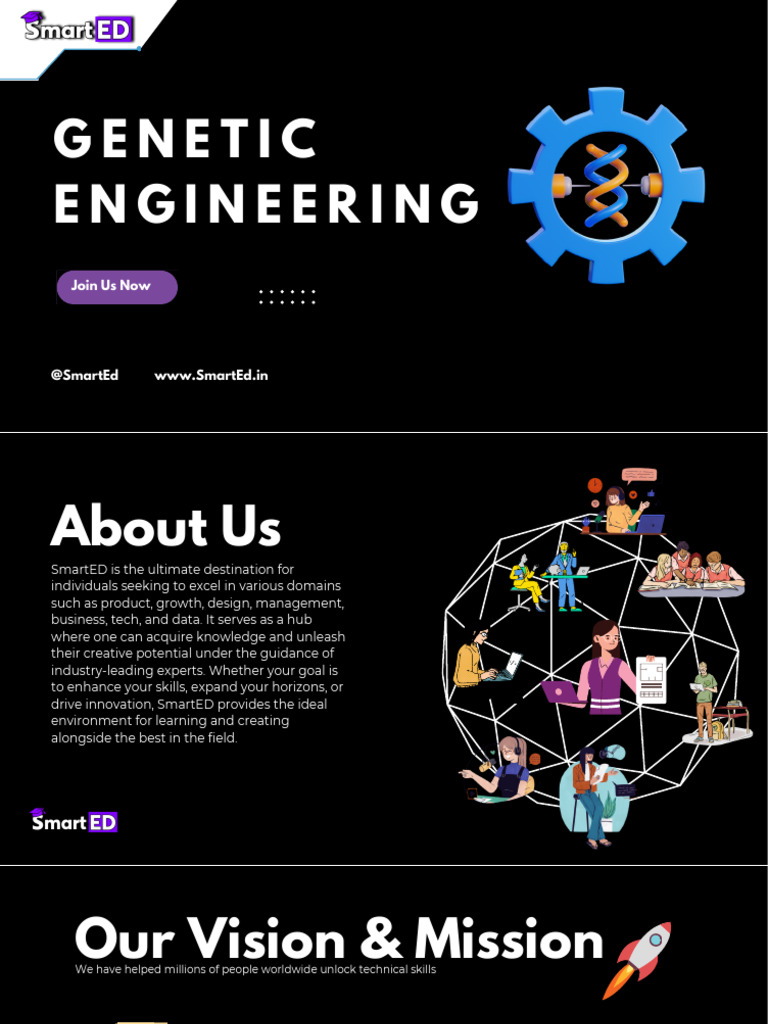 SmartED_Genetic Engineering Curriculum .PDF | PDF | Genetics | Genetic Engineering