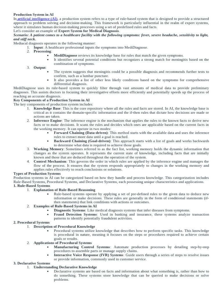 Understanding AI Production Systems | PDF | Artificial Intelligence ...