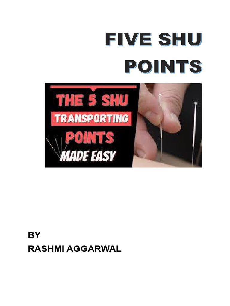 Lung and Heart Channel Acupuncture Points | PDF | Elbow | Hand