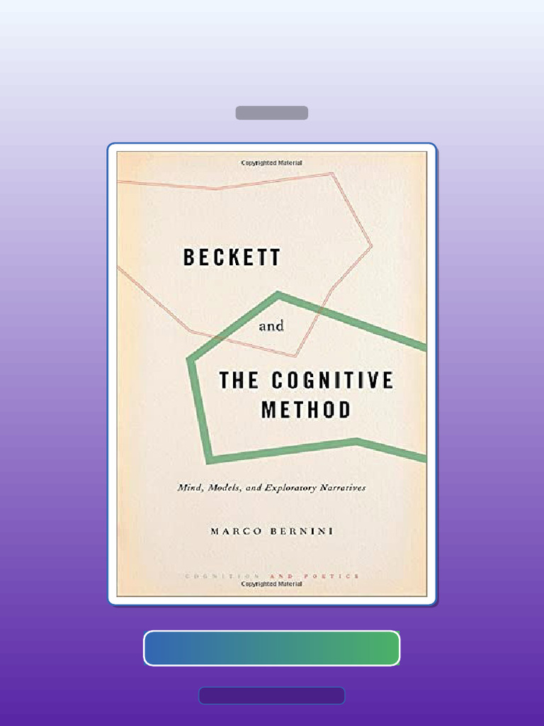 Test Bank for Beckett and the Cognitive Method Mind Models and ...