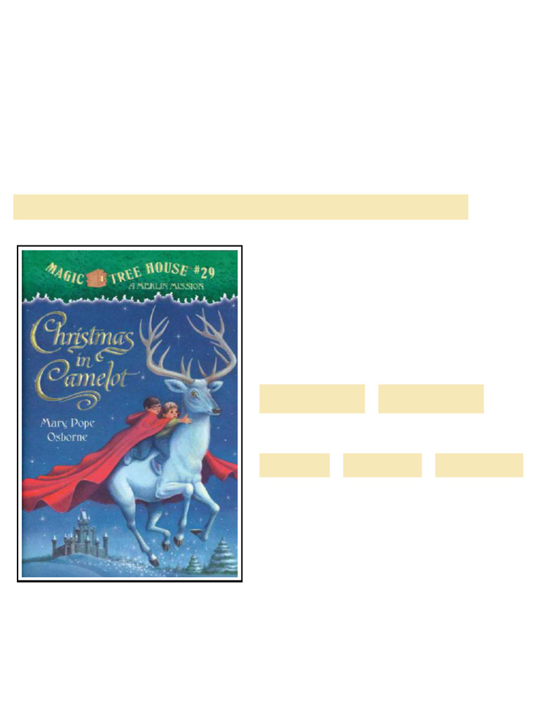 Christmas In Camelot A Merlin Mission Mary Pope Osborne ebook premium ...
