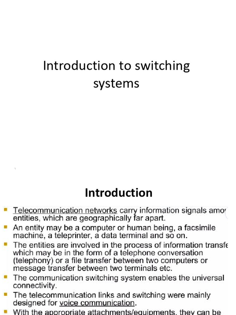 Introduction Networks | PDF