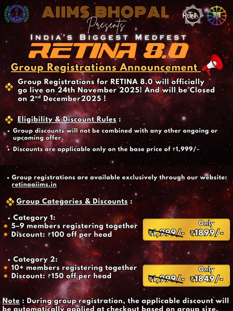 Group Registration RETINA 8.0 | PDF | Chess Theory | Chess