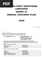 Grade 12 English FAL Study Guide Answers | PDF