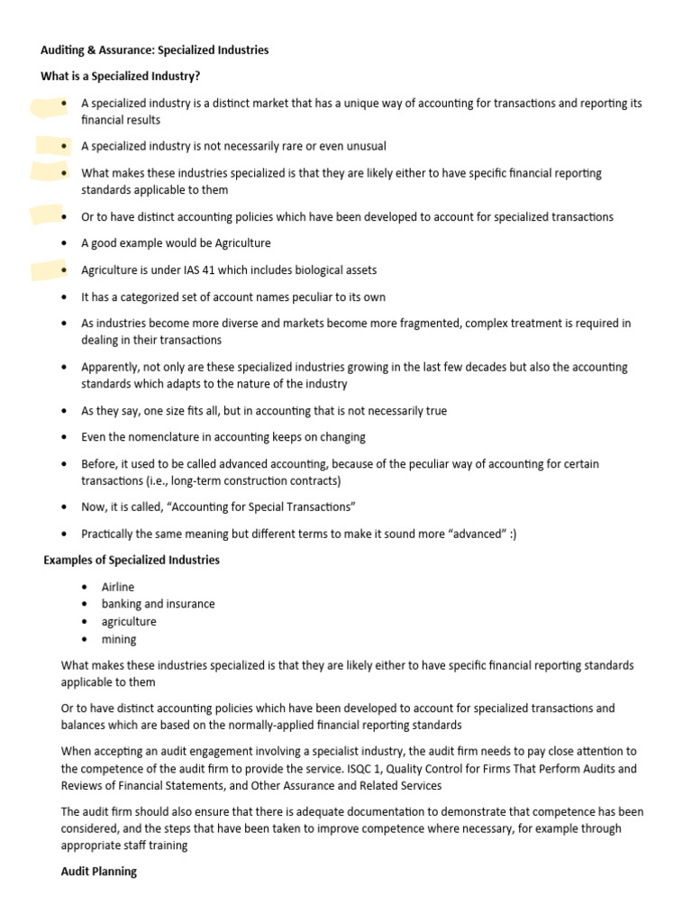 Aud-spec | PDF | Audit | Internal Control