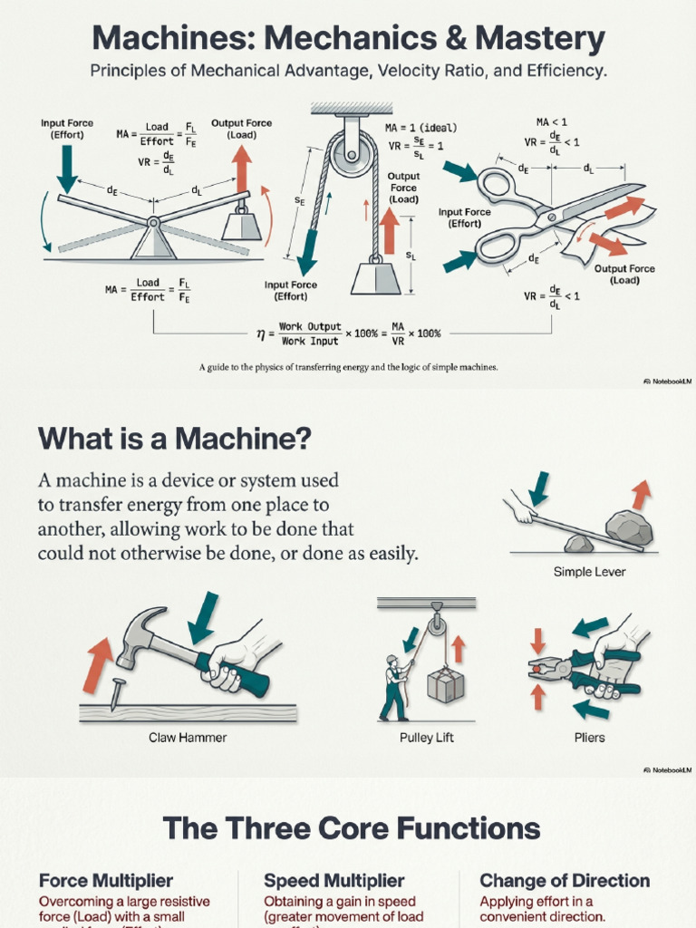Simple Machines Mechanics | PDF