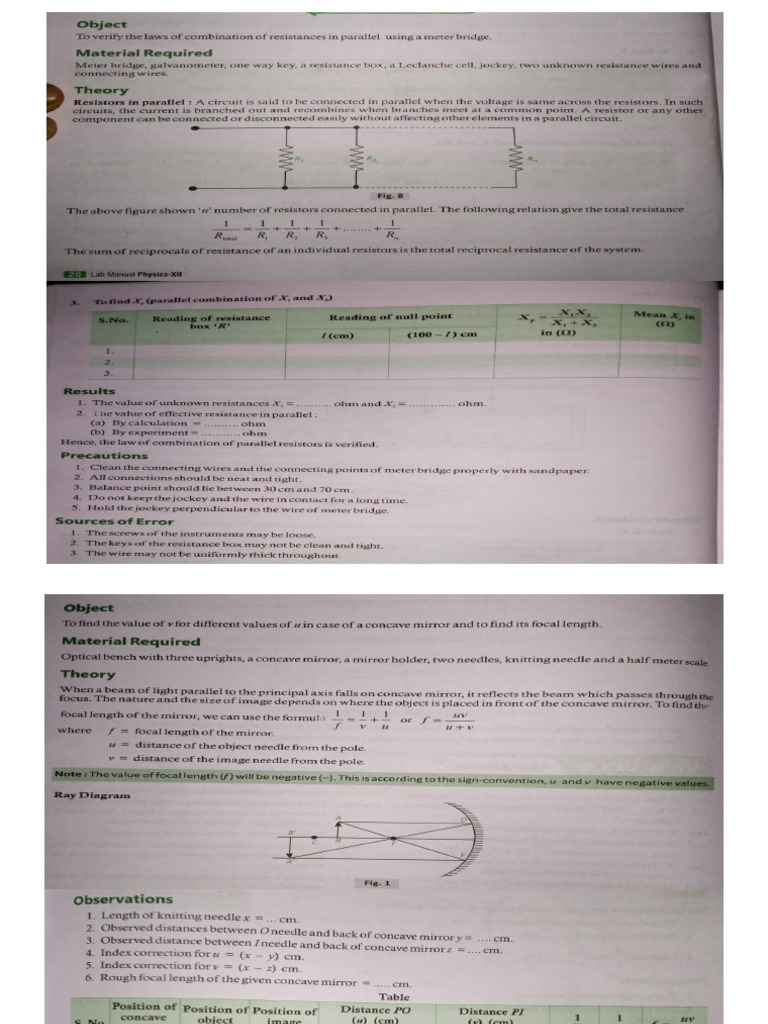 Physics Practical | PDF