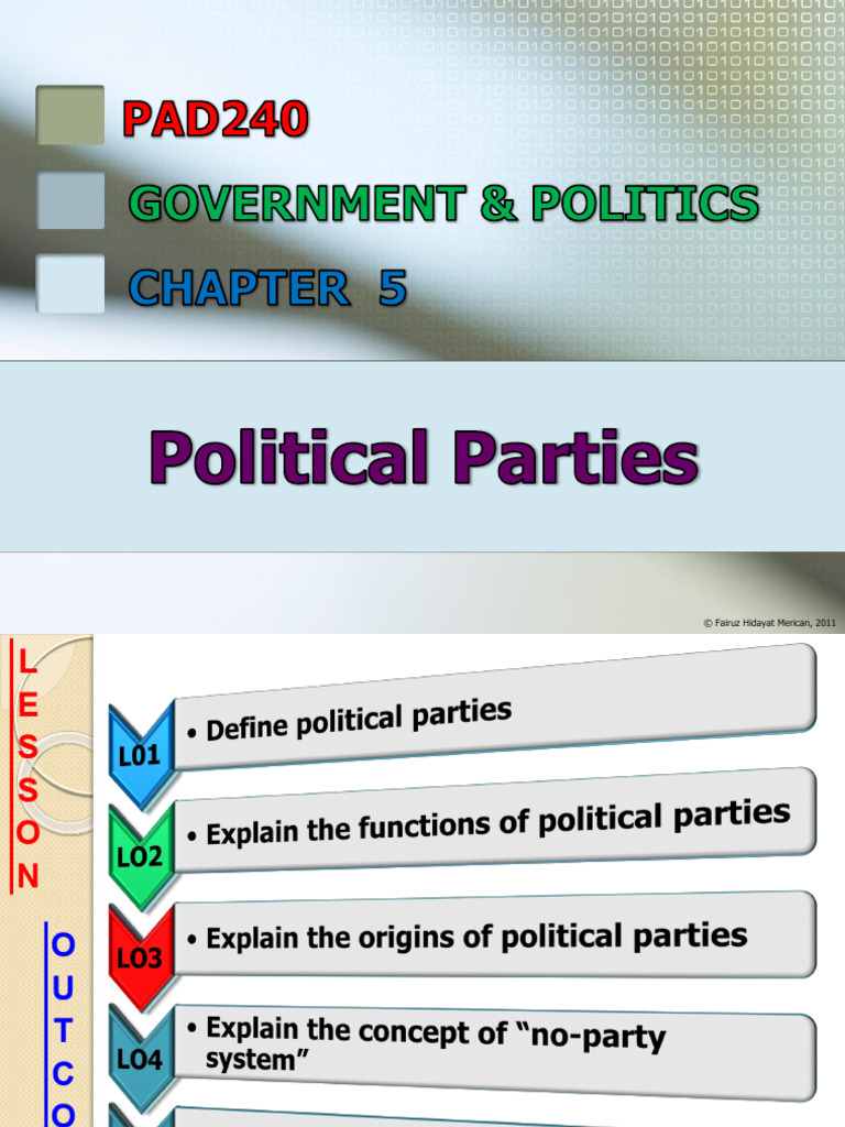 Political Parties: Definitions & Types | PDF | Political Parties ...