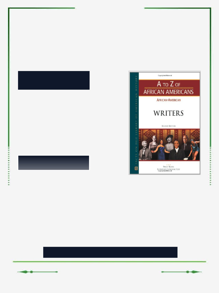 African American Writers Revised Edition Philip Bader ebook digital ...