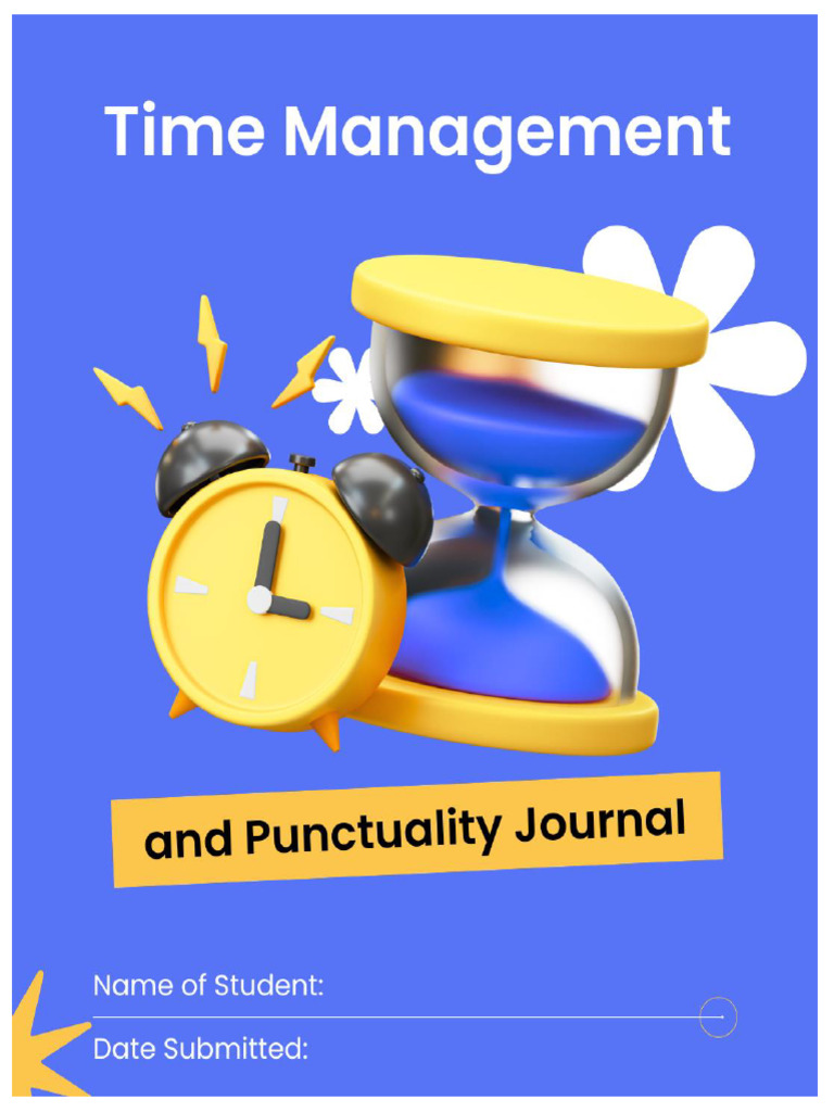Time Management Journal Template | PDF | Chess Openings | Chess