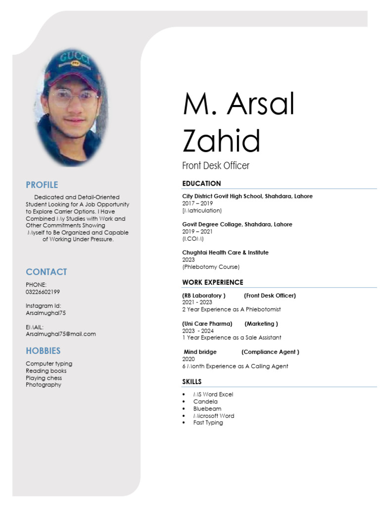 ARSAL CV (1)(1) | PDF