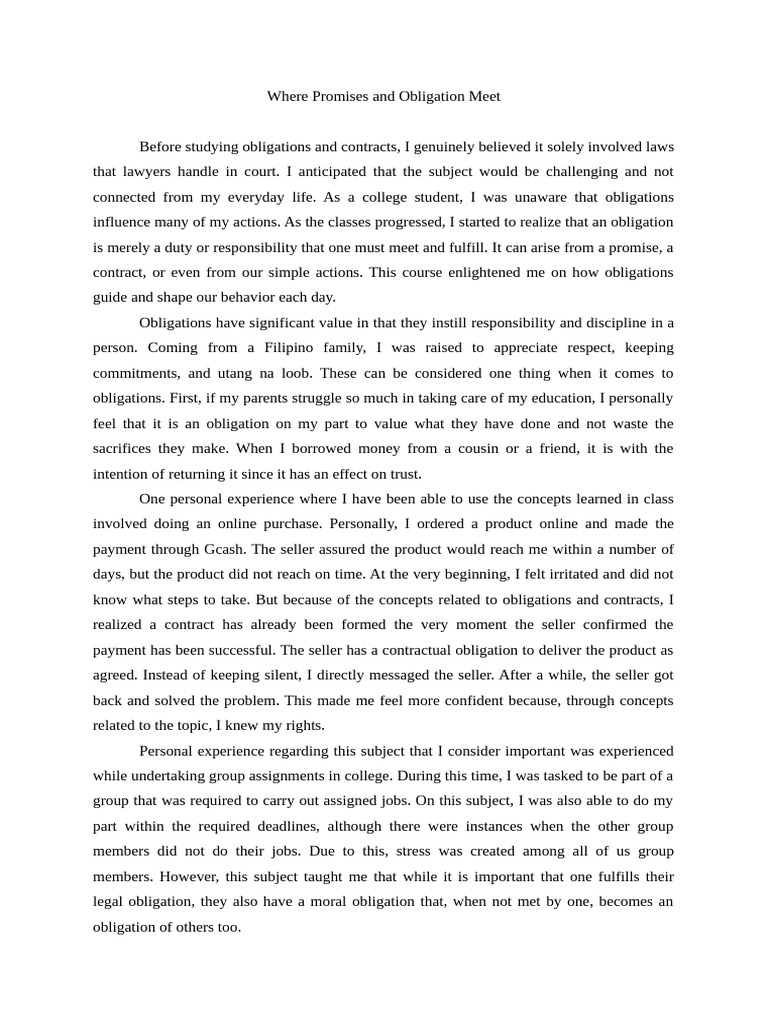 Reflection Paper | PDF