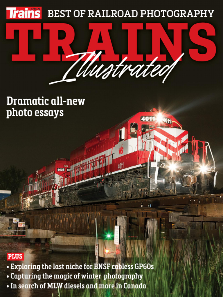 Trains Special - Trains Illustrated 2025 | PDF | Atchison | Rail Transport