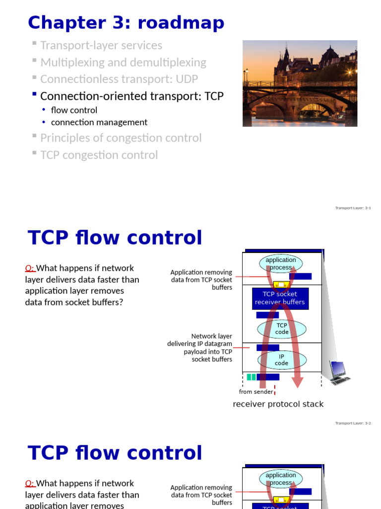 TCP Flow Control and Connection Management | PDF | Transmission Control ...