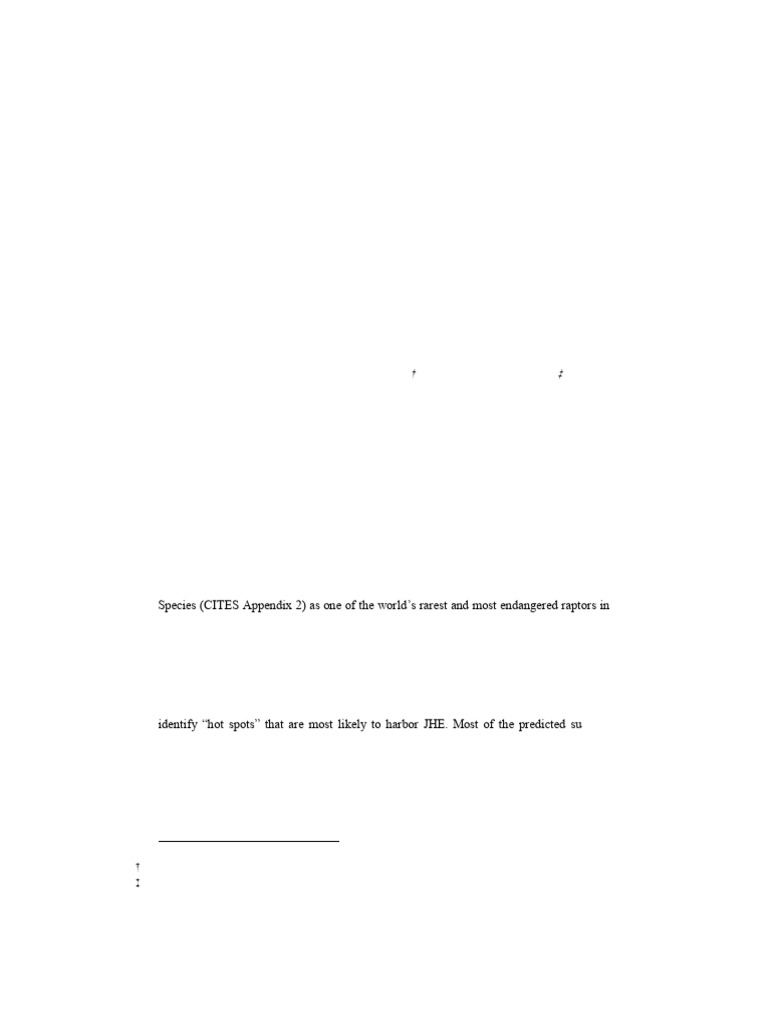 GIS-Based Habitat Model of JHE Using Inductive Approach in Java Island ...
