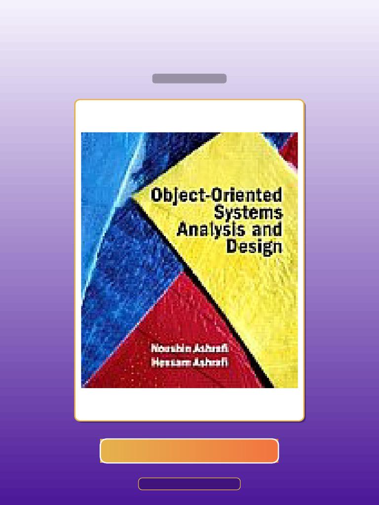 Test Bank for Accompany Object Oriented Systems Analysis and Design ...