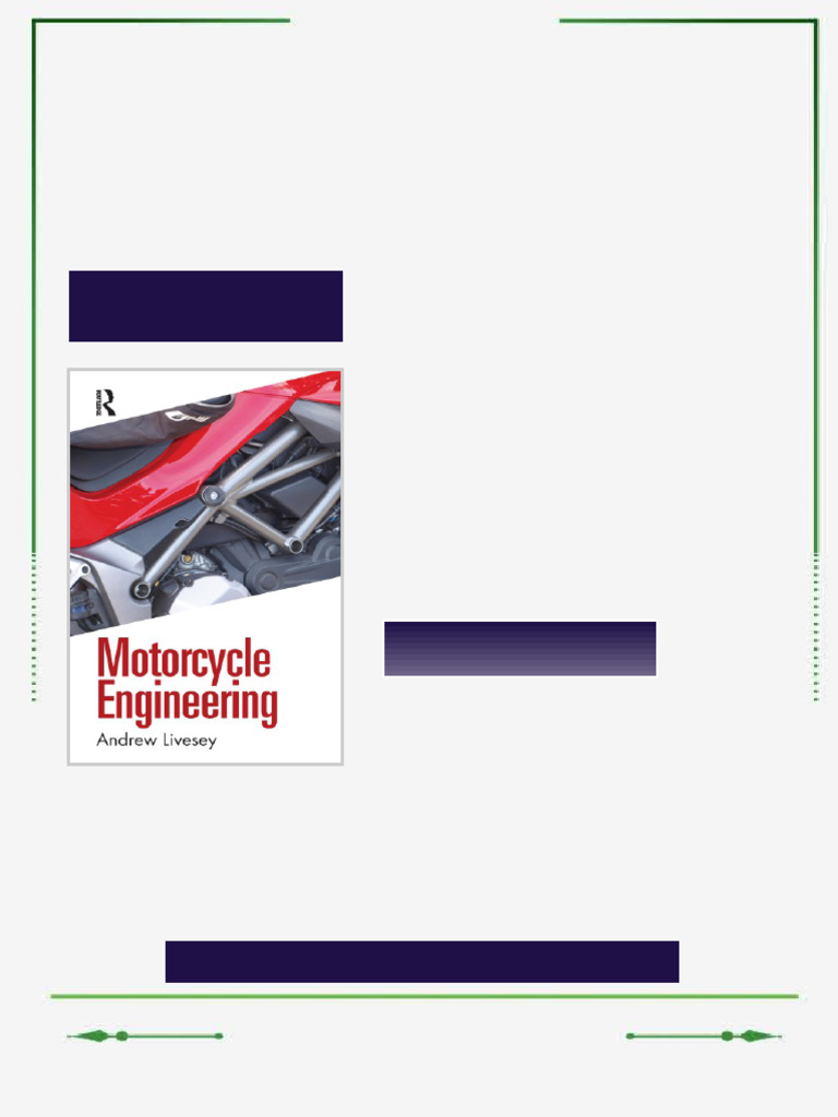 Motorcycle Engineering Andrew Livesey eBook full uncut edition | PDF