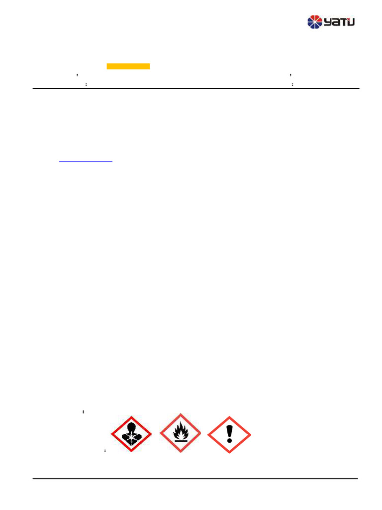 Safety Data Sheet Fast Hardener | PDF | Toxicity | Firefighting