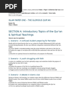9th Class Quran Model Papers Guide | PDF
