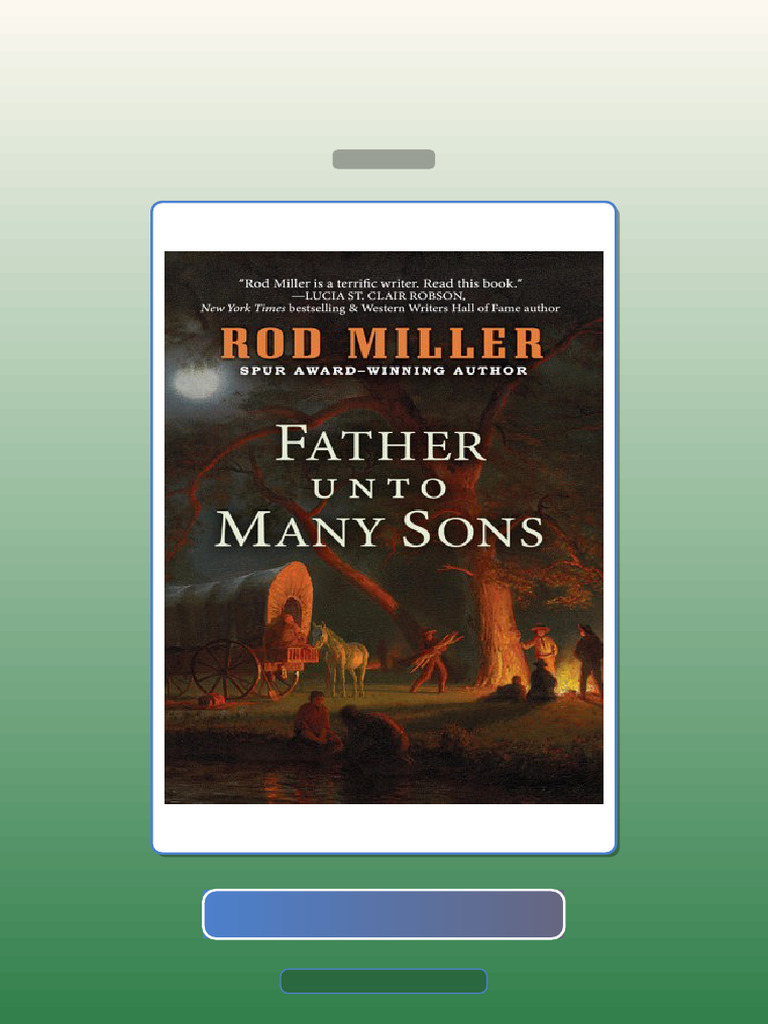 Test Bank for Father Unto Many Sos Miller Rod | PDF