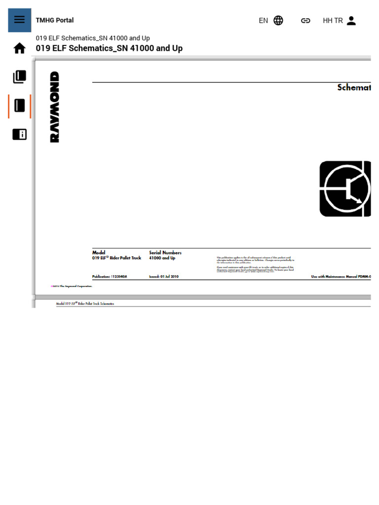 TMHG Portal_ 019 ELF Schematics_SN 41000 and Up | PDF