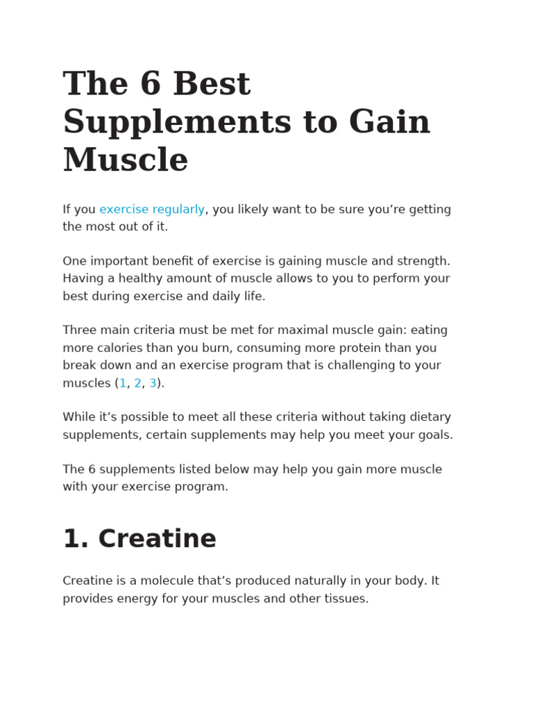 Muscle science | PDF | Dietary Supplements | Skeletal Muscle