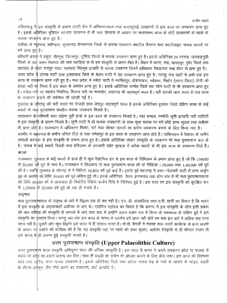 Lesson 5 Unit II Upper Paleolithic | PDF