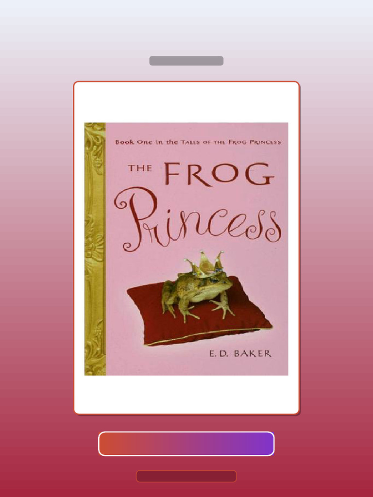 Test Bank for the Frog Princess | PDF | Science | Curriculum