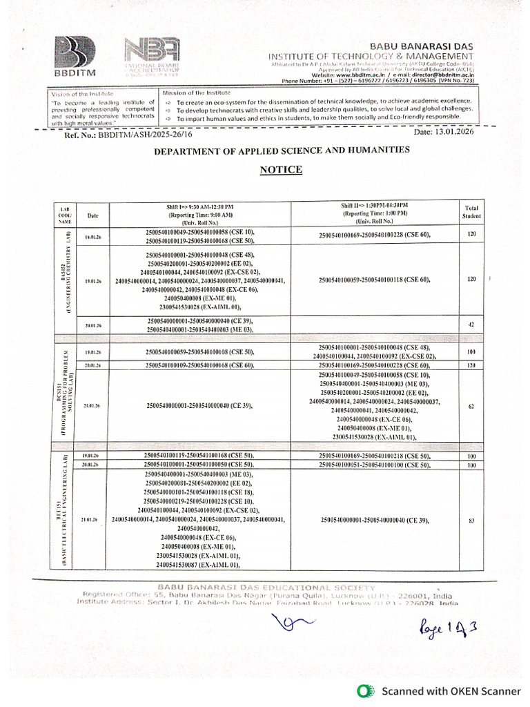 External Practical Exam Schedule Odd Sem 2025-26-1 | PDF