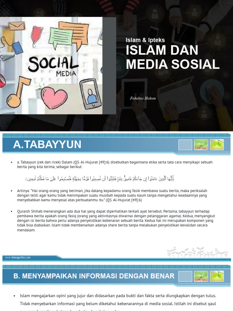 Islam Dan Media Sosial | PDF