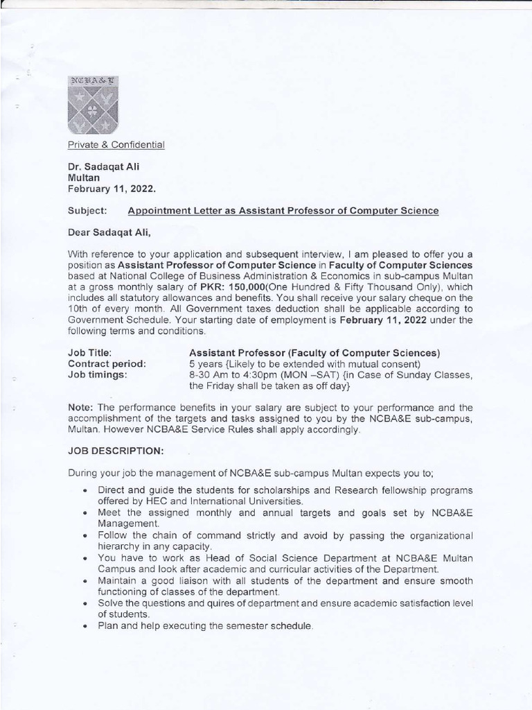 Assistant Professor | PDF