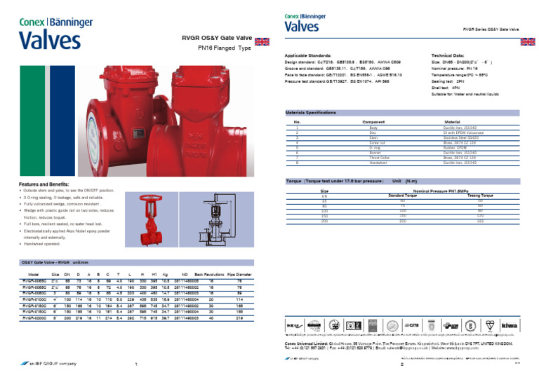 RVGR-PN16 | PDF | Valve | Building Materials