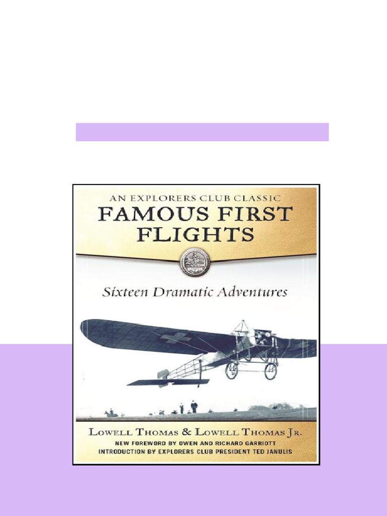 Famous First Flights Lowell Thomas ebook universal format | PDF