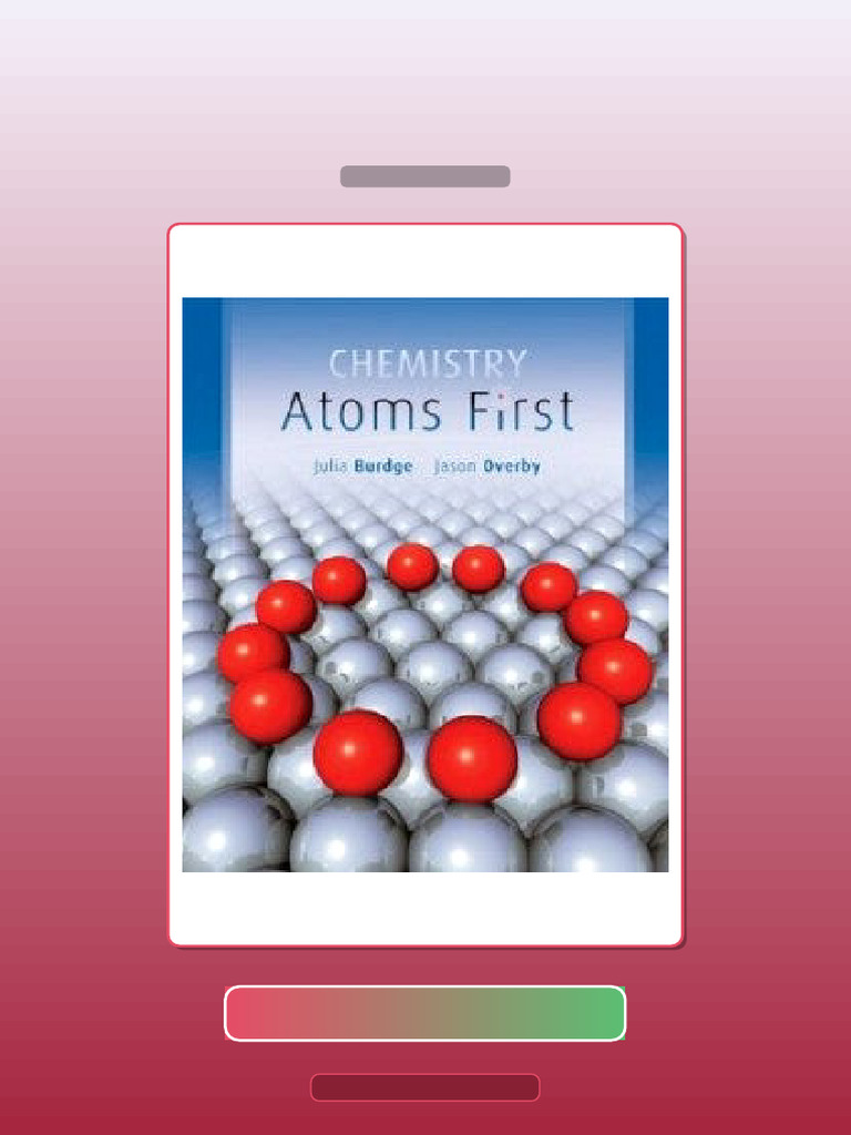 Test Bank for Chemistry Atoms First 1st Edition Burdge | PDF | Multiple ...