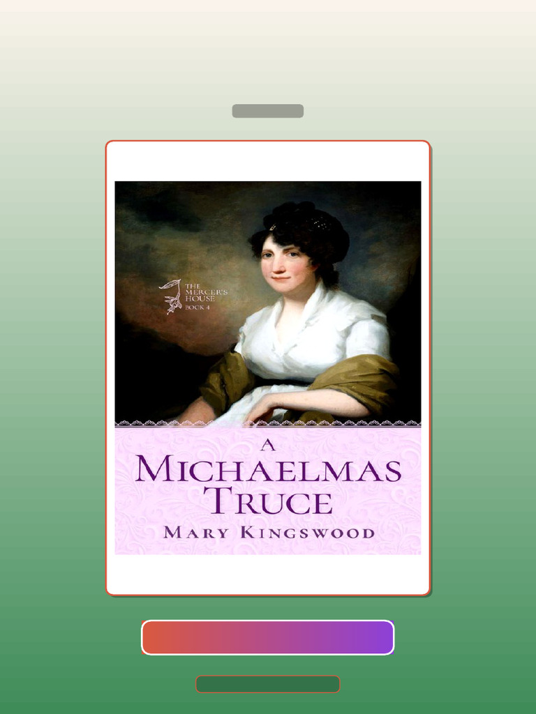 Test Bank for a Michaelmas Truce the Mercers House Book 4 Mary ...